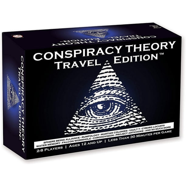 Neddy Games - Conspiracy Theory Board Game | Travel Edition - Walmart.com