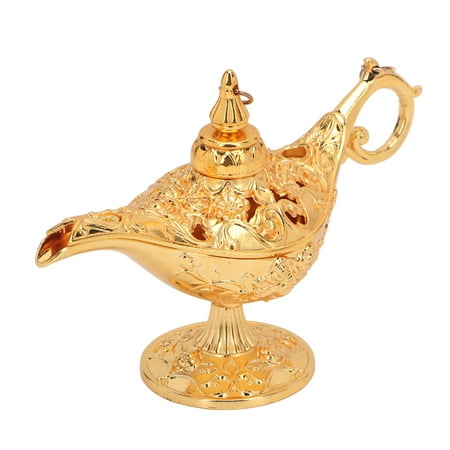Genie Lamp,Gold Magic Genie Lamp Arabian Genie Lamp Classic Genie Lamp ...