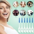 160Pcs Interdental Brush Toothpick Soft Silicone Tooth Picks Comfy ...