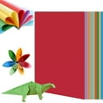 A4 Color Origami Paper Pack | 100 Sheets in 10 Assorted Solid Colors ...