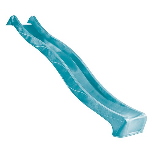 Blue Rabbit Play Outdoor Wavy Kids Slide, 10 Feet, Turquoise - Walmart.com