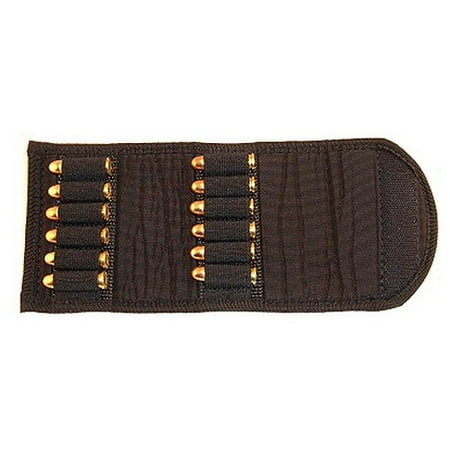GROVTEC US INC FOLDING CARTRIDGE HOLDER ANY HANDGUN AMMO BLK ELASTIC ...
