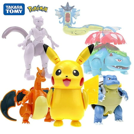 Genuine Pokemon Toy Set Pocket Monster Pikachu Charizard Mewtwo ...