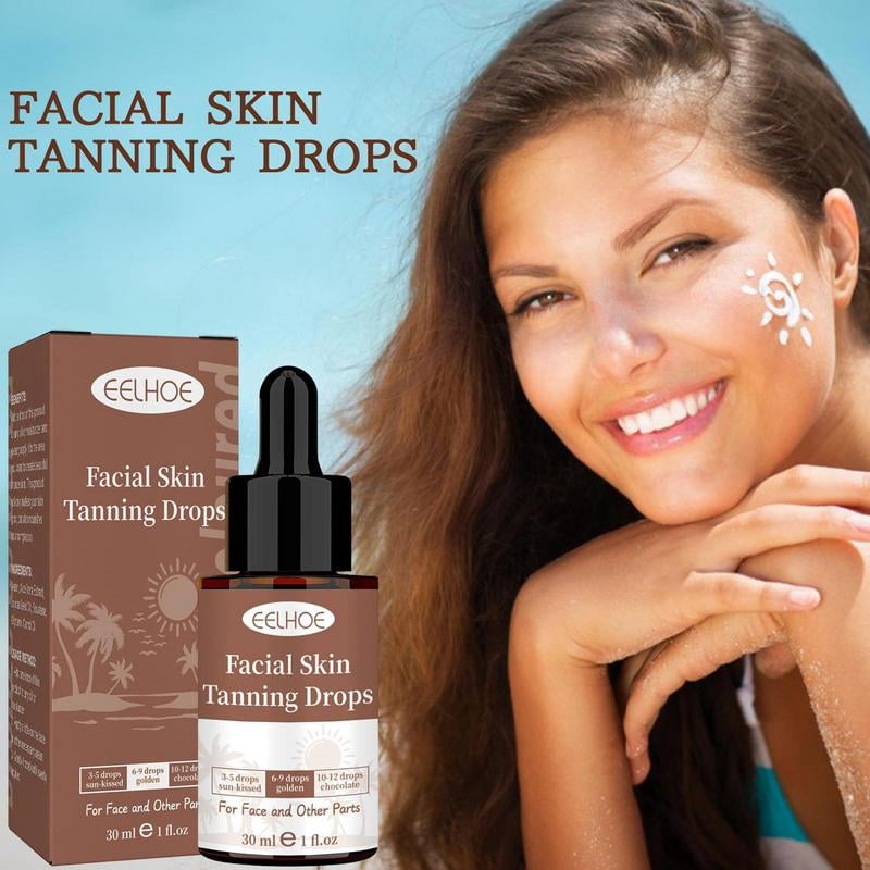 Autobronceador y loción hidratante de bronceado más oscuro, brillo ...