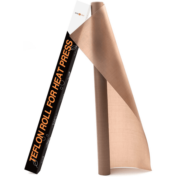 Teflon Sheet for Heat Press - 16" x 6 FT Non Stick PTFE Teflon Sheets ...