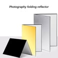 Folding Cardboard Photography Reflector for Food Product Photo Light ...