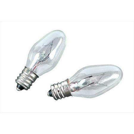 Camco 54705 Replacement Clear Patio Decor Light Bulb - Pack Of 2 ...