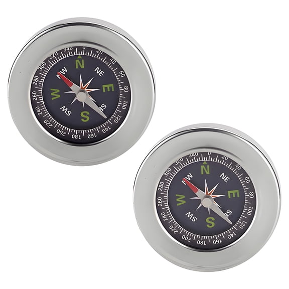 PAPADA Survival Pocket Watch Compass for Backpacking Hiking with Chain ...