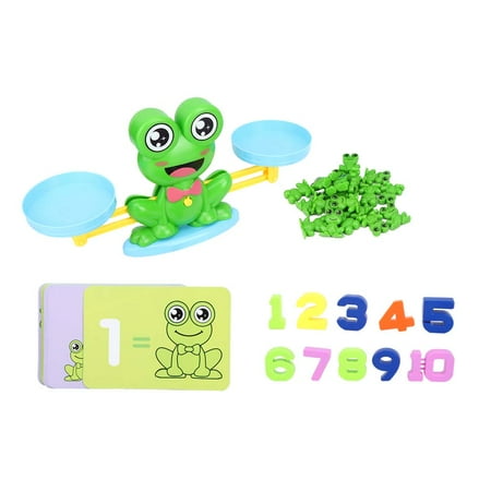 Math Match Game,Math Match Game Frogs Educational Balancing Scale Toy ...