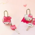 Sanrio Hello Kitty 3D Padlocks Mini Lock Cartoon Cute Multifunctional ...