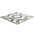 The Tile Project 9"x9" Elegance Statuario Hexa Pattern Porcelain Floor ...