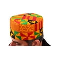 GenOne African Kente Kufi Kofi Men Hat Women Headwear 7 3/8, 59 cm, P25 ...