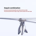 2Pcs High Efficiency Umbrella Fishing Lures Rigs Light Weight 5 Arm ...