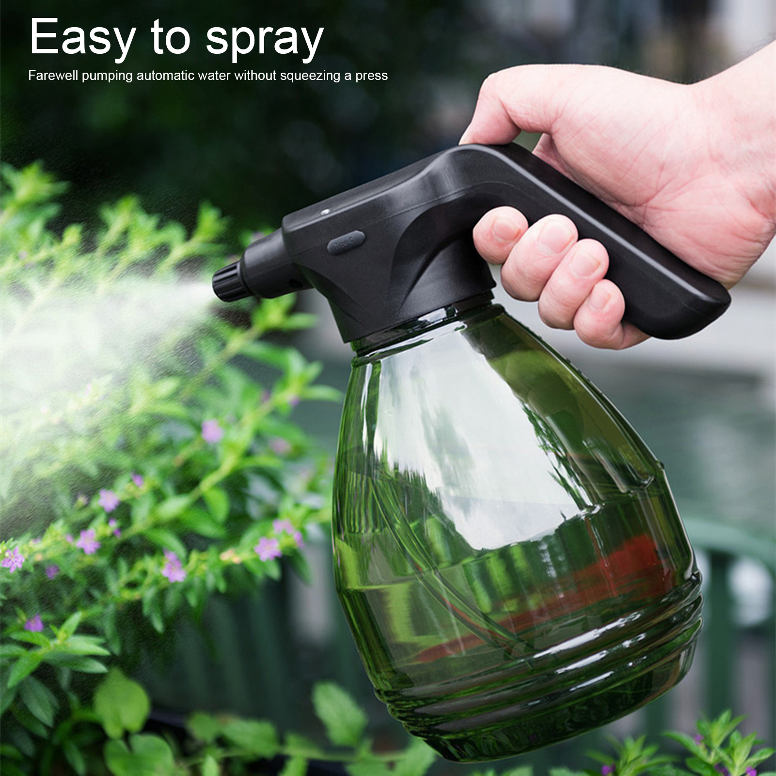Hesroicy Rechargeable Electric Pressure Sprayer for Garden Irrigation ...