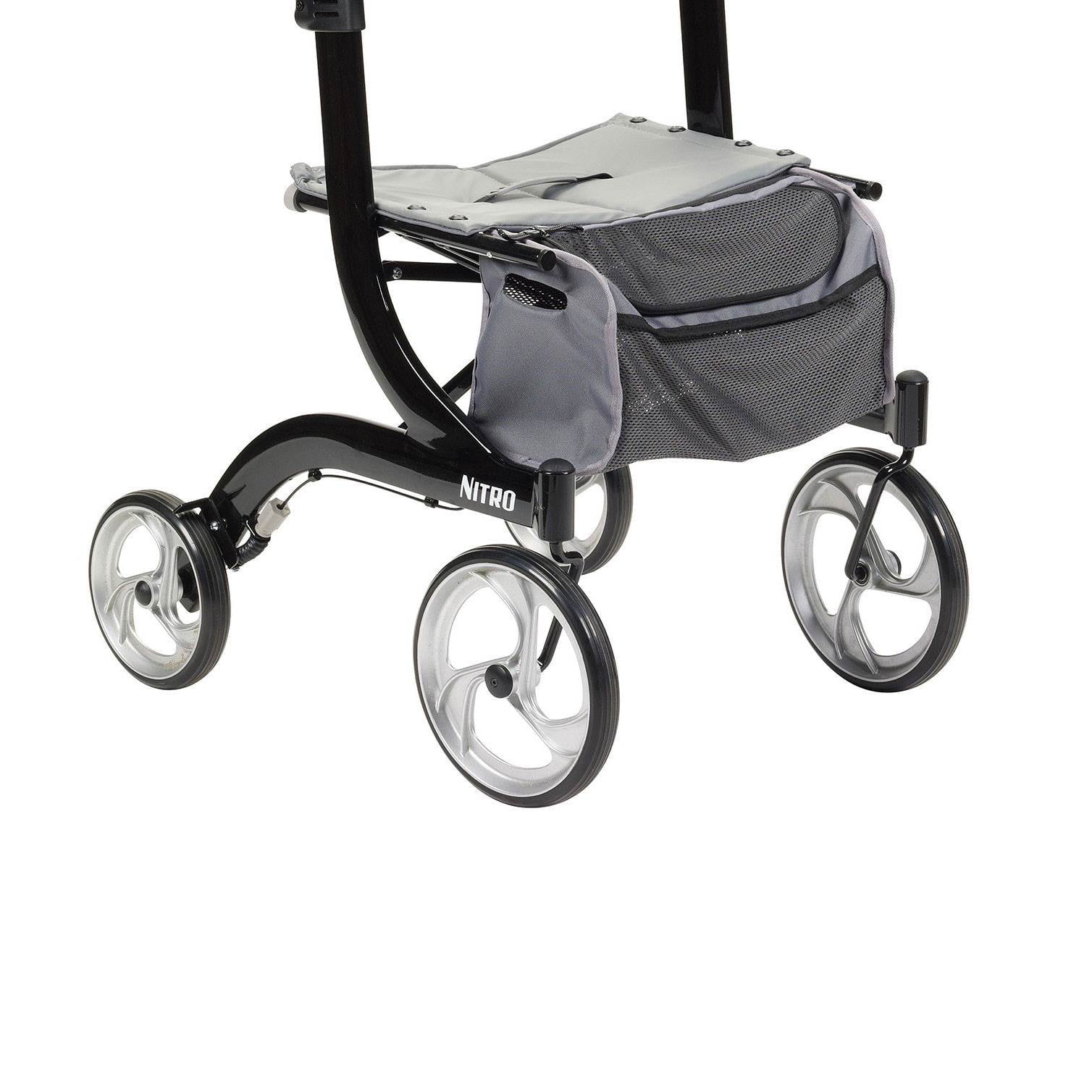 drive Nitro Rollator Adjustable Height / Tall / Folding Aluminum 36 to ...