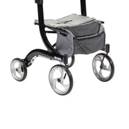 Drive Medical Two Wheeled Walker with Seat, Blue - Walmart.com