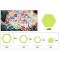 Gorgeous Hexagons Quilt Sewing Template,Acrylic Intricate Sewing ...