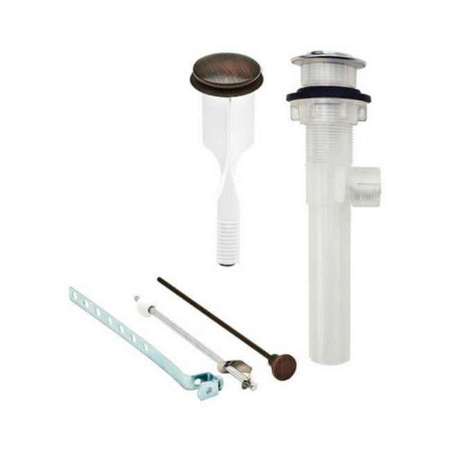 PF Water Works PF0324-ORB ClogFree Plastic PopUp Drain - Walmart.com