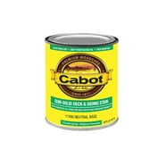 Cabot Samuel 16306-08 Neutral Base VOC Semi-Transparent Deck & Siding ...