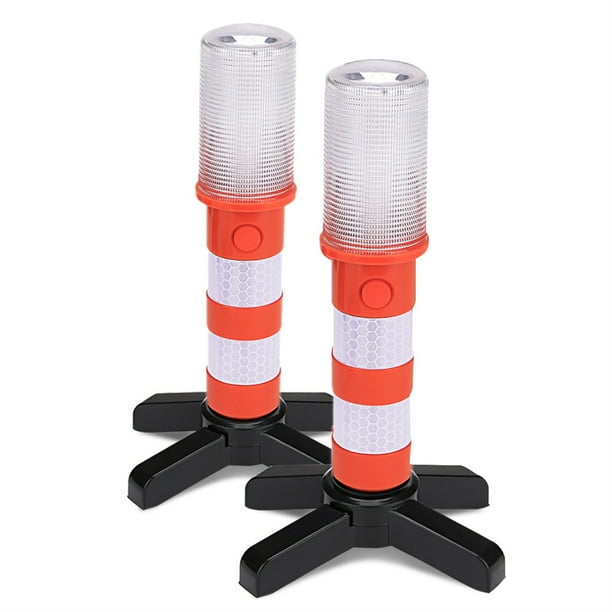 Powerful Flashlight With Storage Case Waterproof Safety Strobe Light ...