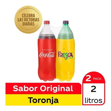Refresco Coca Cola sabor original 6 latas de 355 ml c/u | Walmart en línea