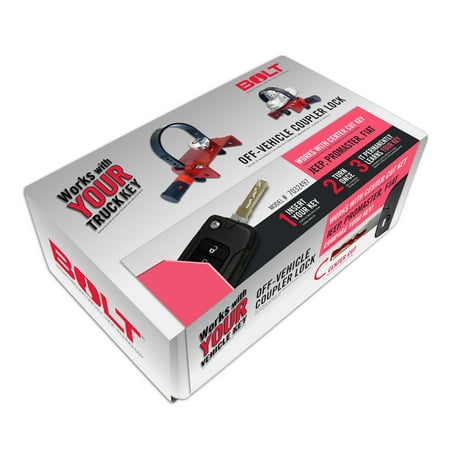 BOLT Locks/ Strattec Security 7032497 Trailer Coupler Lock Works With 1 ...