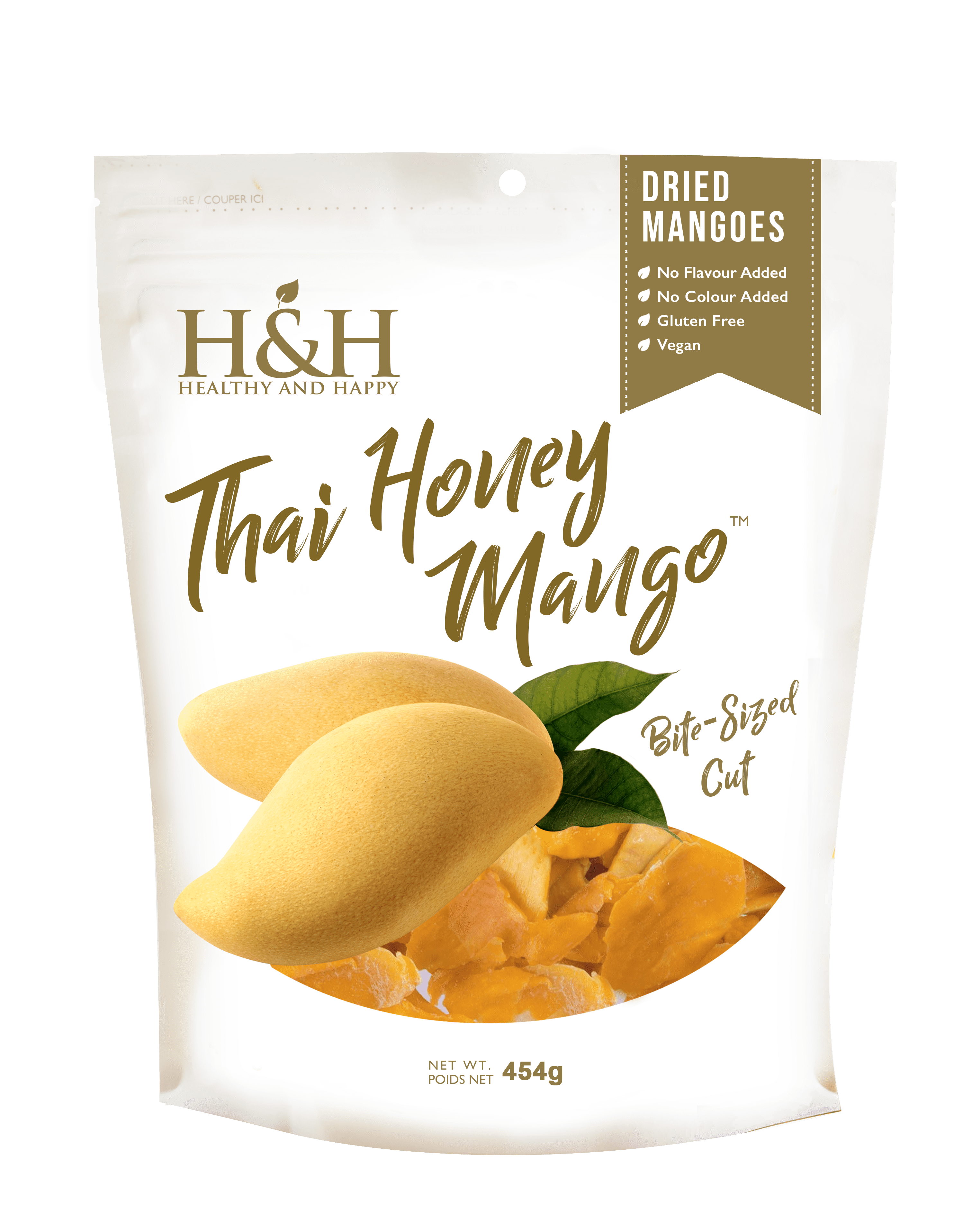 H&H Healthy & Happy Thai Honey Mango Dried Mango, 454 g (1 lb) - Walmart.ca