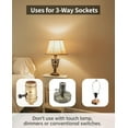 4-Pack 3-Way LED Light Bulb 3/7/10W - 30/70/100 Watt Equivalent, Soft ...