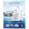 Electric Ice Shaver Machine, 1.8L Large Capacity Ice Crusher - 300W ...