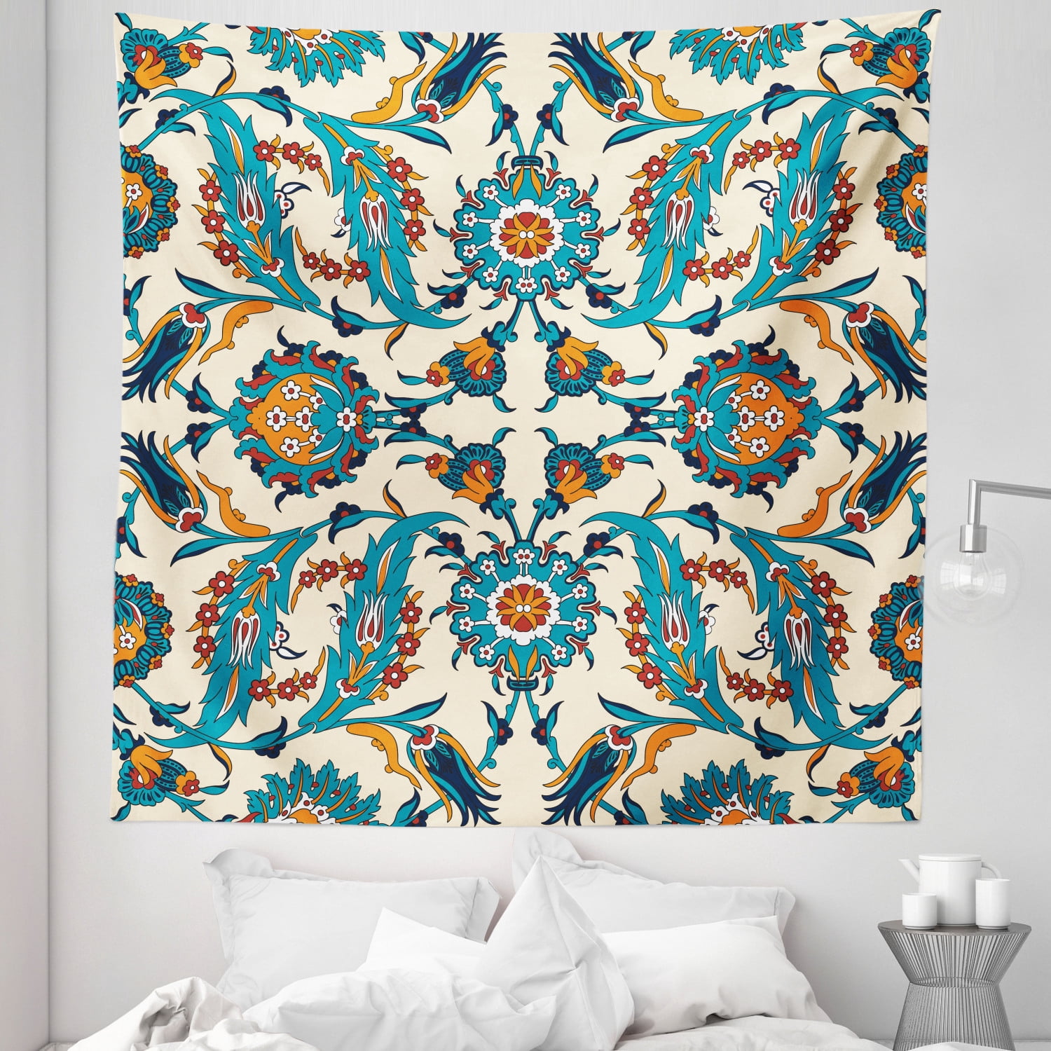 Orient Tapestry, Traditional Middle East Floral Classic Bohemian ...