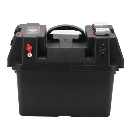 Rosvola Boat Battery Box,12V Battery Power Center,12V Battery Box Power ...
