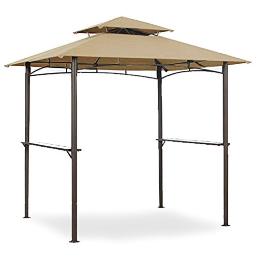 Garden Winds Replacement Canopy for Mainstays Grill Shelter Gazebo ...