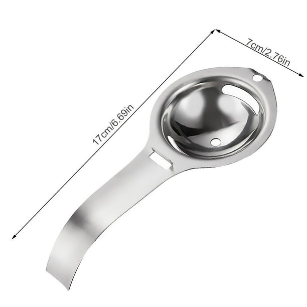 ruzhgo Egg Separator Stainless Steel White Yolk Filter Egg Sieve ...