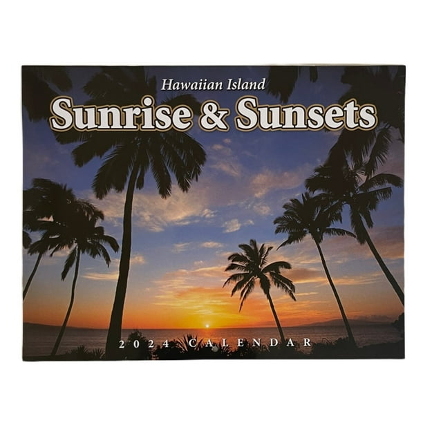 Islander Hawaii Hawaiian 2024 Twelve Month Calendar (Choose) - Walmart.com