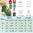 Dog Hoodie, Christmas Santa Pattern with Warm Fleece Lining, Soft ...