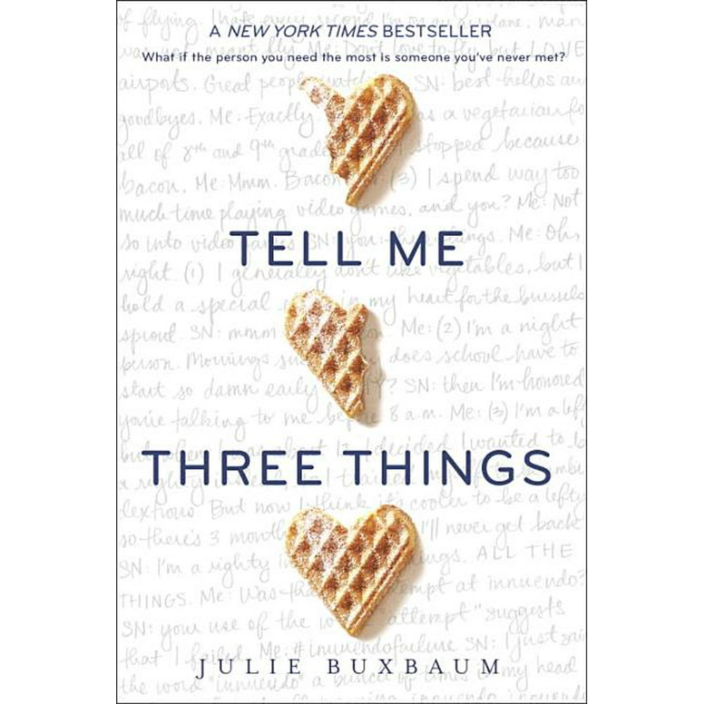Tell Me Three Things (Paperback) - Walmart.com - Walmart.com Tell Me Three Things (Paperback) - Walmart.com - Walmart.com