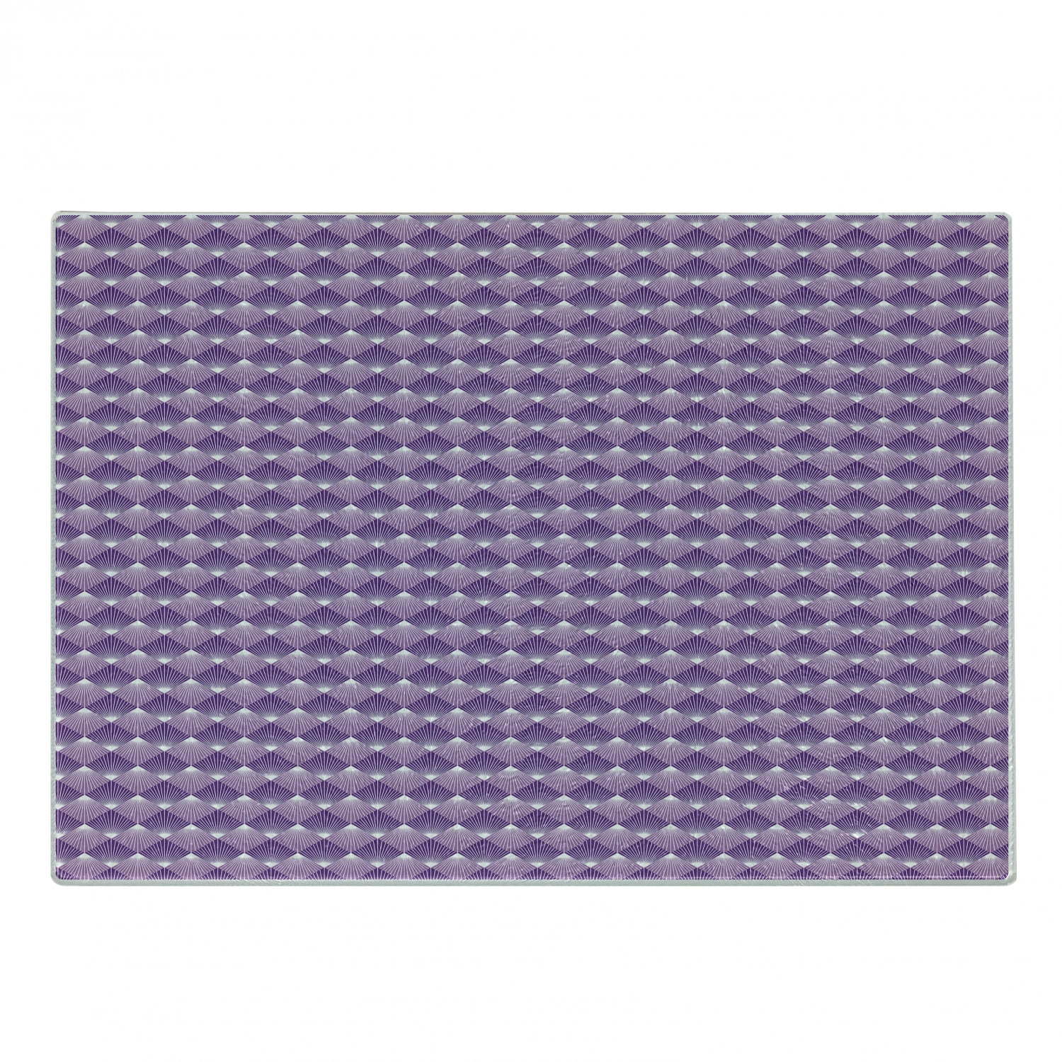 Geometric Cutting Board, Rhombus Checks Pattern with Rays Design ...