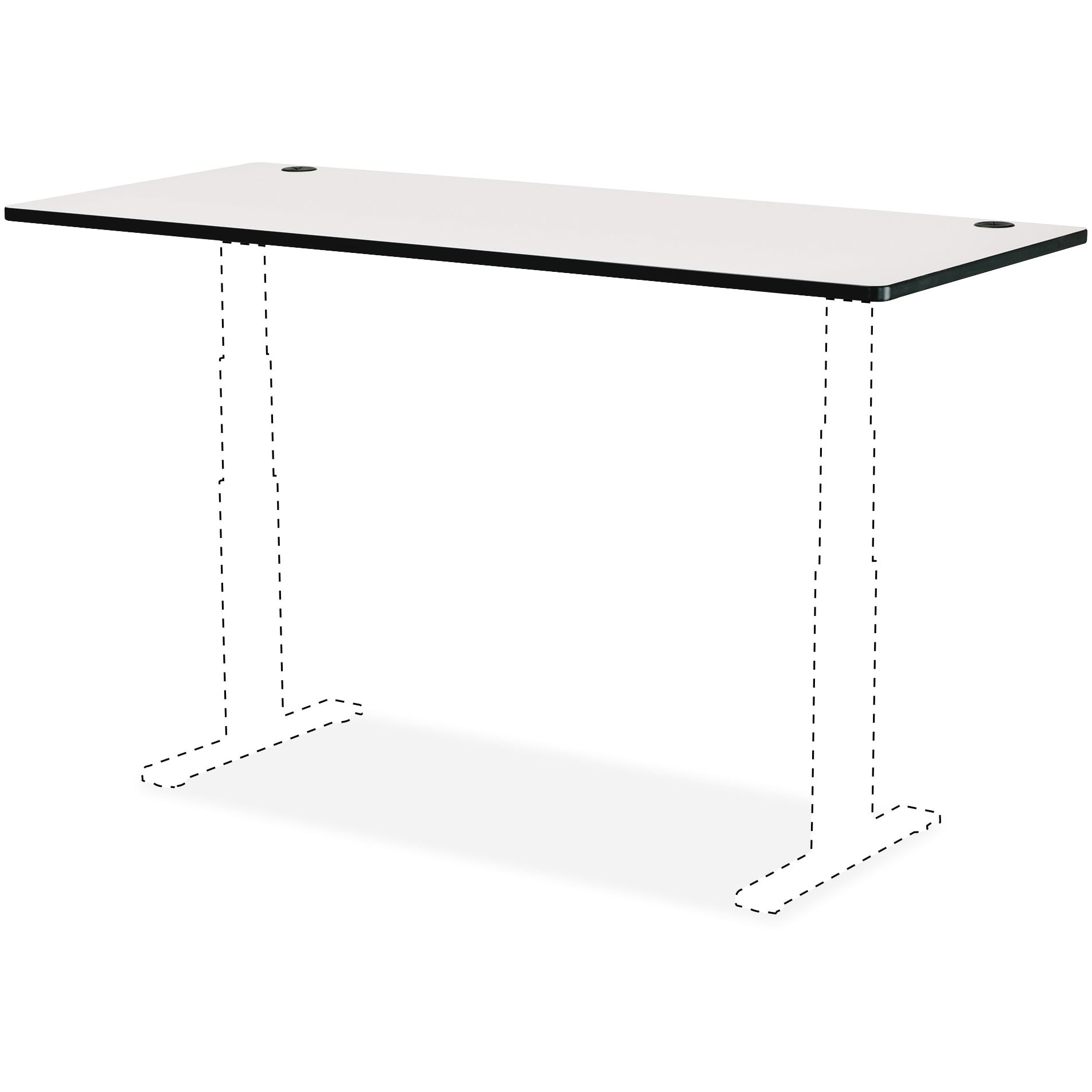 Gray Lam. Electric Ht-adj. Table Tabletop - Walmart.com