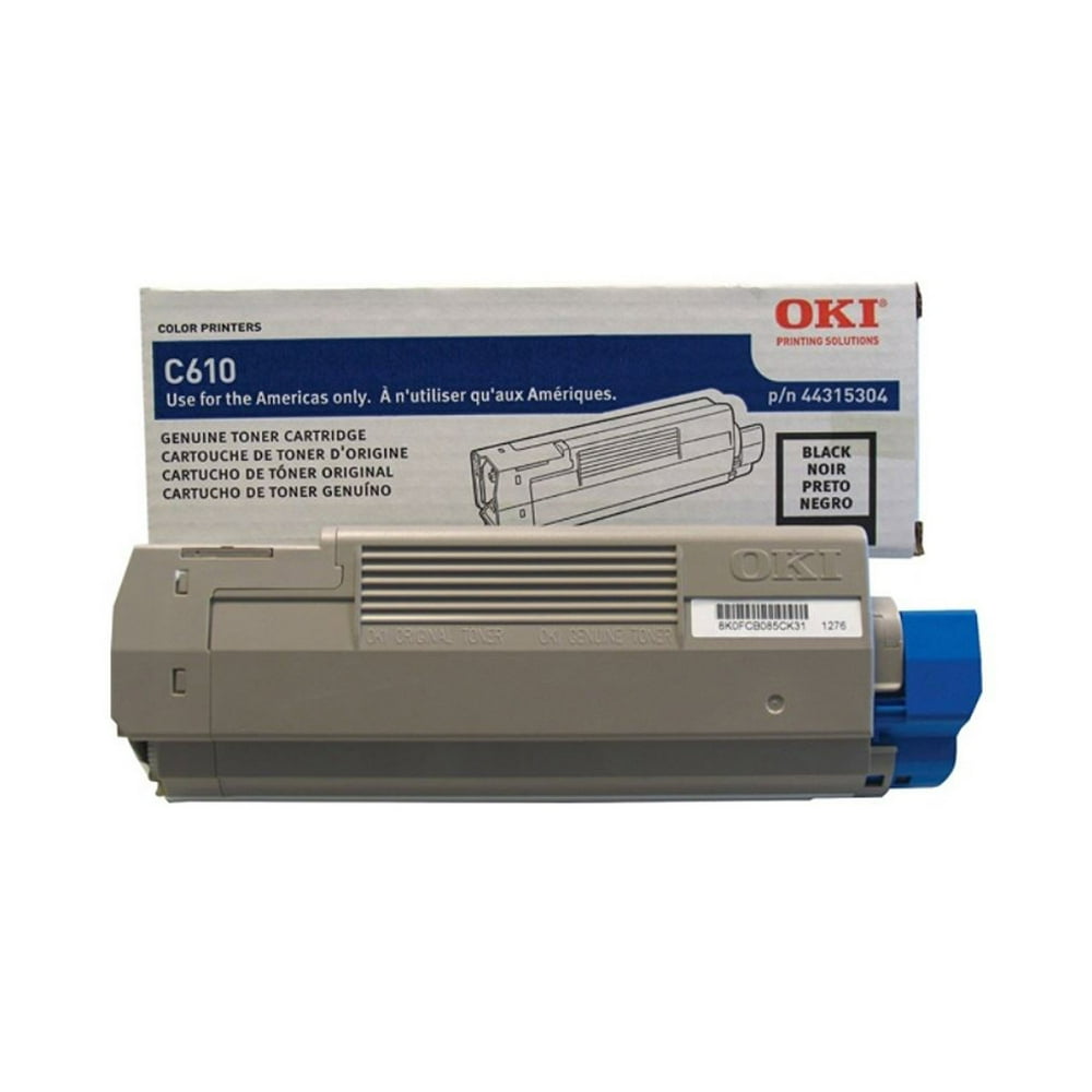 Okidata Black Toner Cartridge (44315304) - Walmart.com - Walmart.com