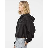 Independent Trading Co. - Women's Lightweight Quarter-Zip Pullover Crop ...