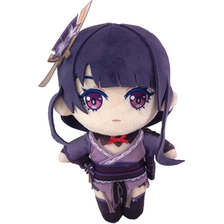 Plush Doll Raiden Shogun Baal Plushie Anime Figure Soft Stuffed Gift ...