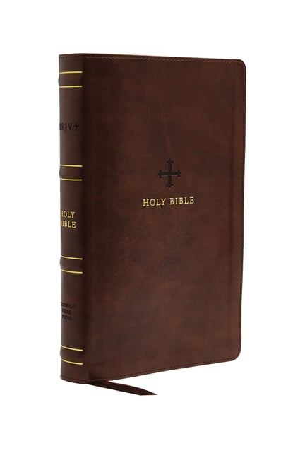 NRSV, Catholic Bible, Standard Personal Size, Leathersoft, Brown ...