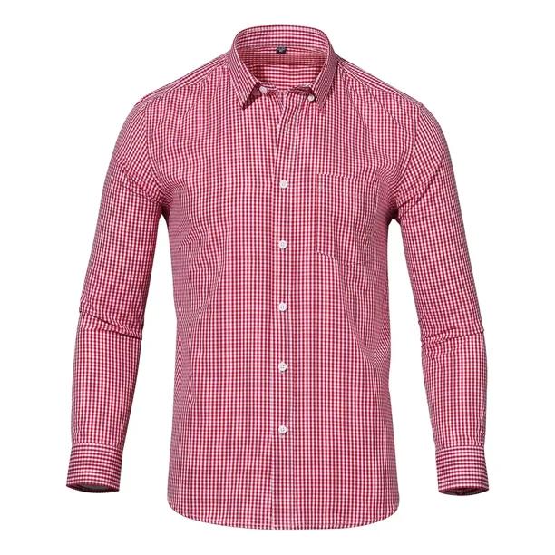 Camisa Slim Fit Vestir Cuadros Algodón Hombre Casey Kevin | Walmart en ...