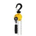 0.5T 0.25T Chain Hoist Anti-Rust Manual Chain Block 10ft 3m With Two ...