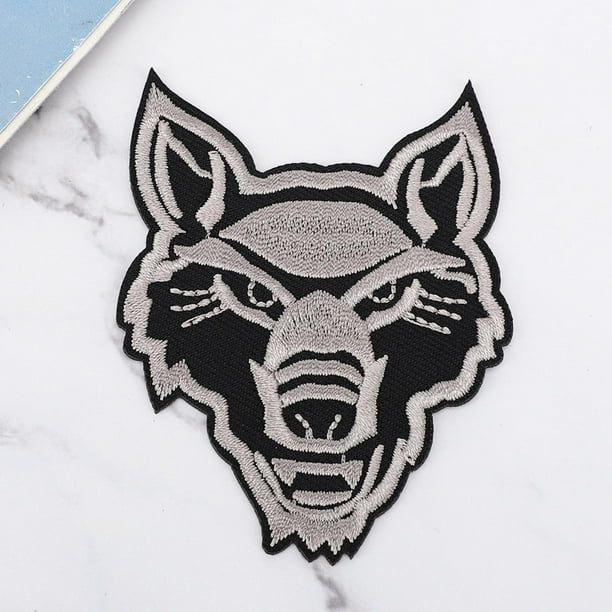 Wolf 6pcs Lindo Cachoro de Lobo Parche de Lobo Hierro de Lobo en ...