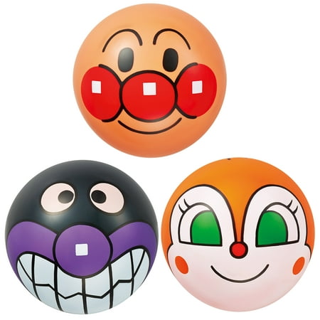 Anpanman face ball No. 3 (3 pieces) - Walmart.ca