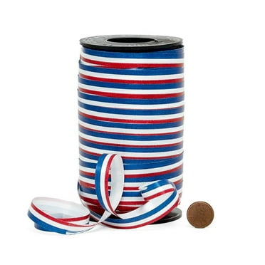 Offray Curling Ribbon Keg 3/16"x40' Red - Walmart.com