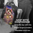 Animal Dog Lunch Bag Insulated Thermal Lunch Box with Shoulder Strap ...