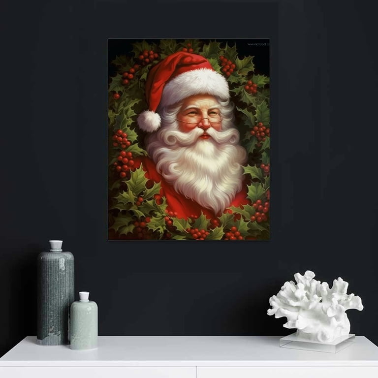 Santa Claus Oil Painting