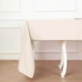 BalsaCircle 60" x 126" Polyester Rectangular Tablecloth Beige - Walmart.com
